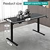 Amazon.com: Computer Desk Adjustable Height Computer Workstation ...