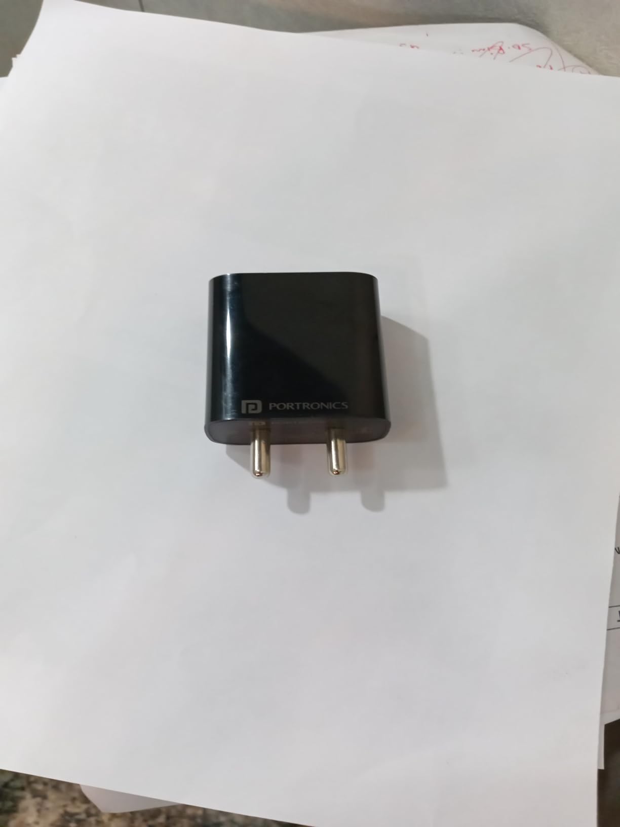 Portronics Adapto 20 Lite Smallest 20W GaN Wall Charger with Type C PD ...