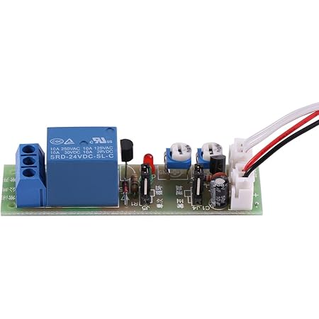 Amazon.com: DC 12V/24V Adjustable Cycle Time Delay Relay Module, Delay On/Off Timer Delay Switch ...