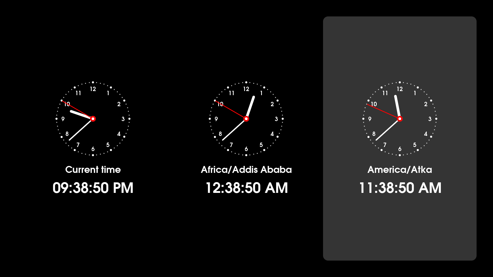 World Clock Timer: TV Clock & Stopwatch Wall Screensaver - App on ...