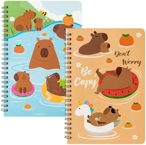 Amazon.com : 61 Pcs Capybara Stationery Gifts Set Include 4 A5 Capybara ...