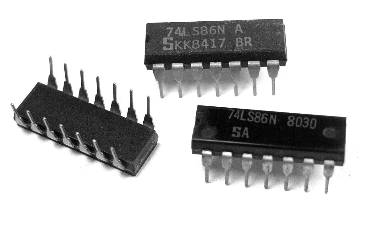 74LS86N (SN74LS86N) XOR Gate LS Series 74LS86 IC (2 pieces) : Amazon.in ...