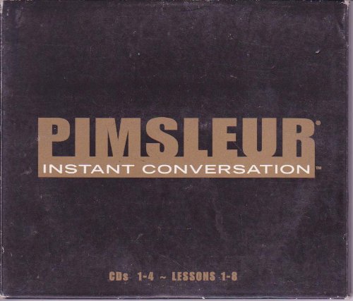 Pimsleur Instant Conversation French [4 Cd Set] Lesson 1-8 2002 ...