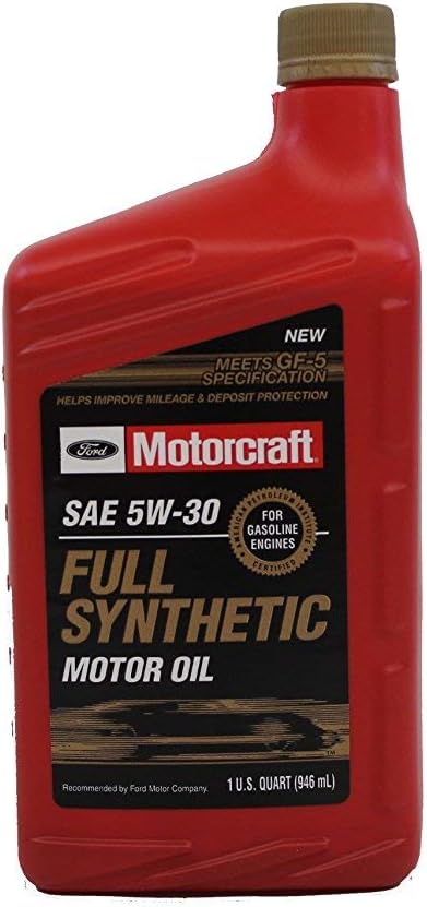 Amazon.com: 5w50 Ford Motorcraft XO-5w50-QGT Full Synthetic Motor Oil ...