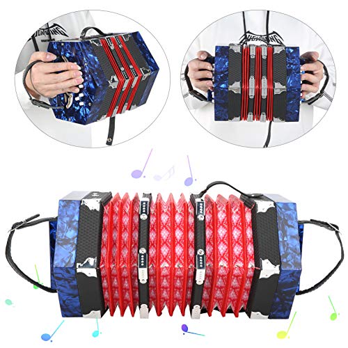 Concertina Accordion Portable Adults Concertina Musical Instrument ...