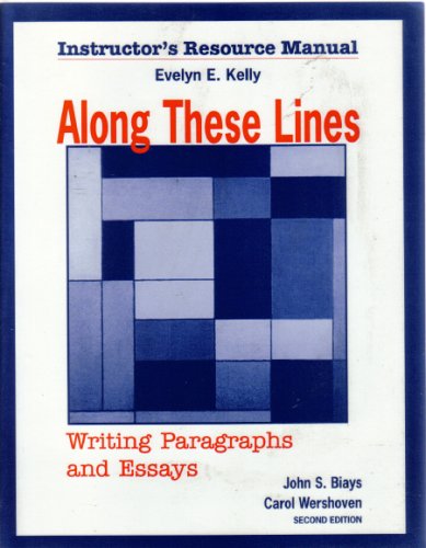 Along These Lines: Writing Paragraphs and Essays: Books - Amazon.ca