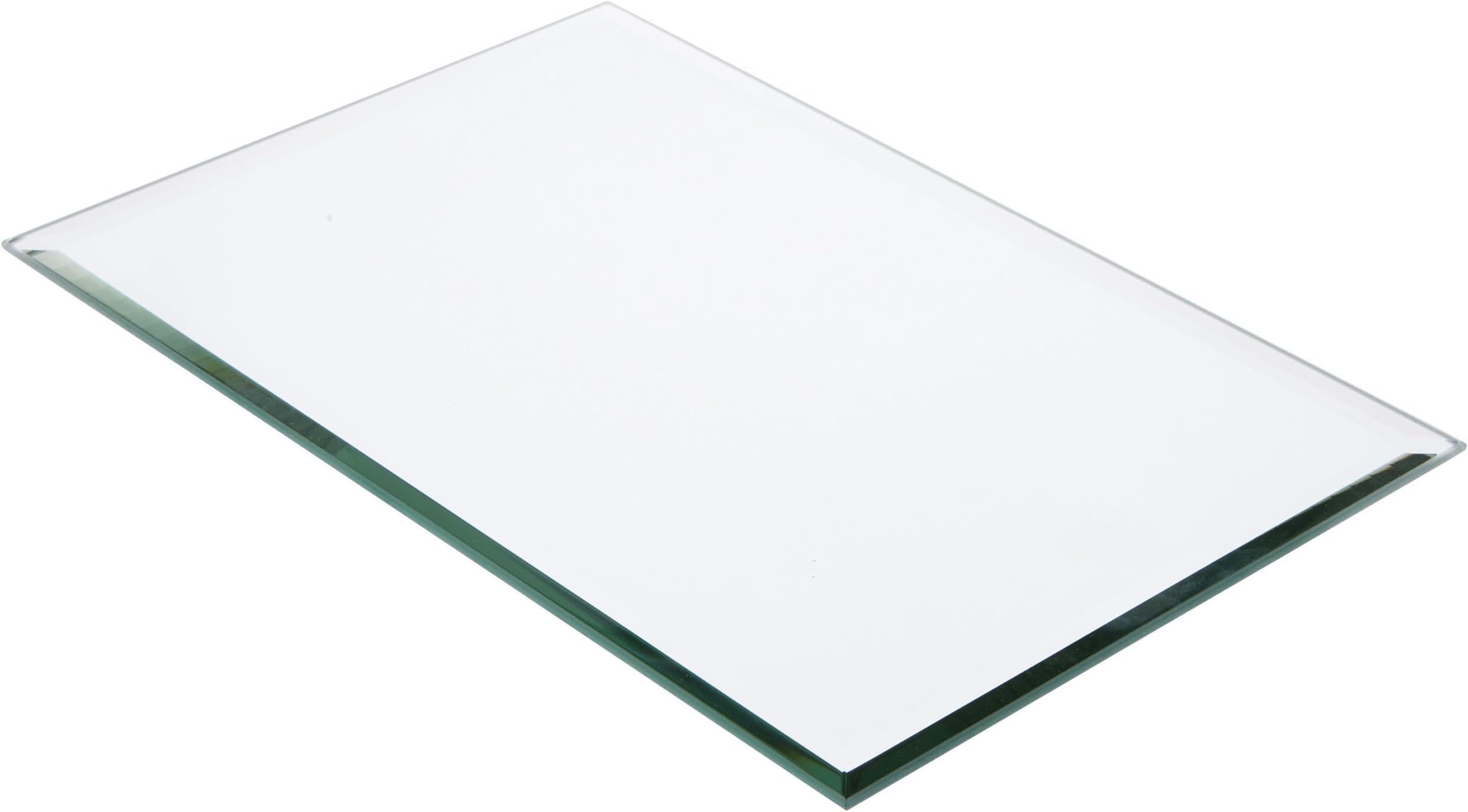 Amazon.com: Plymor Rectangle 5mm Beveled Glass Mirror, 8 inch x 12 inch ...