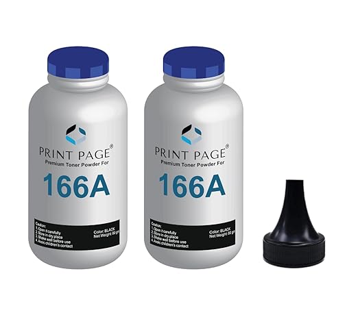Print Page 166A Toner Powder Compatible for 166A Toner Cartridge for LJ ...