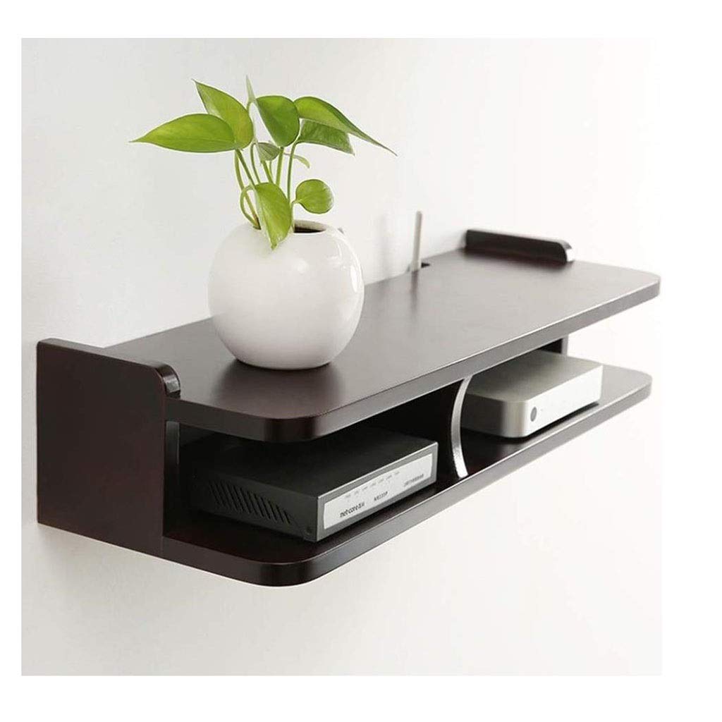 Buy ZKKZ Floating Shelf,Wall ed Floating TV Shelf Media Console for ...