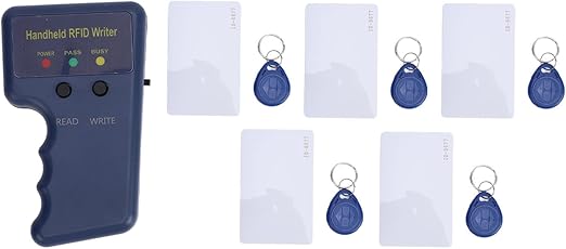 125Khz RFID ID Card Reader, Handheld ID Card Copier Writer Duplicator ...