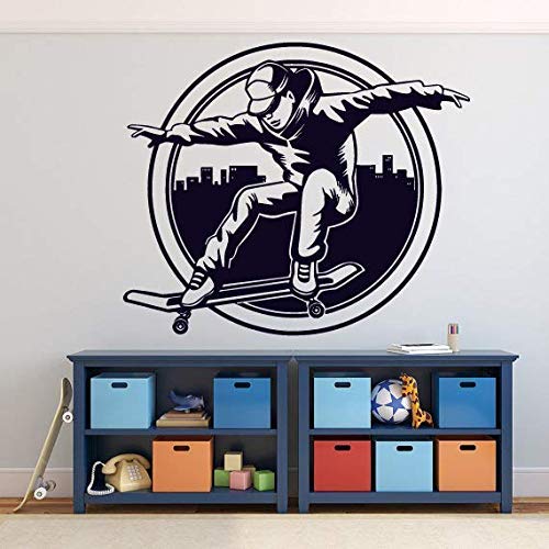Amazon.com: skateboard wall decal ae1152 : Arts, Crafts & Sewing