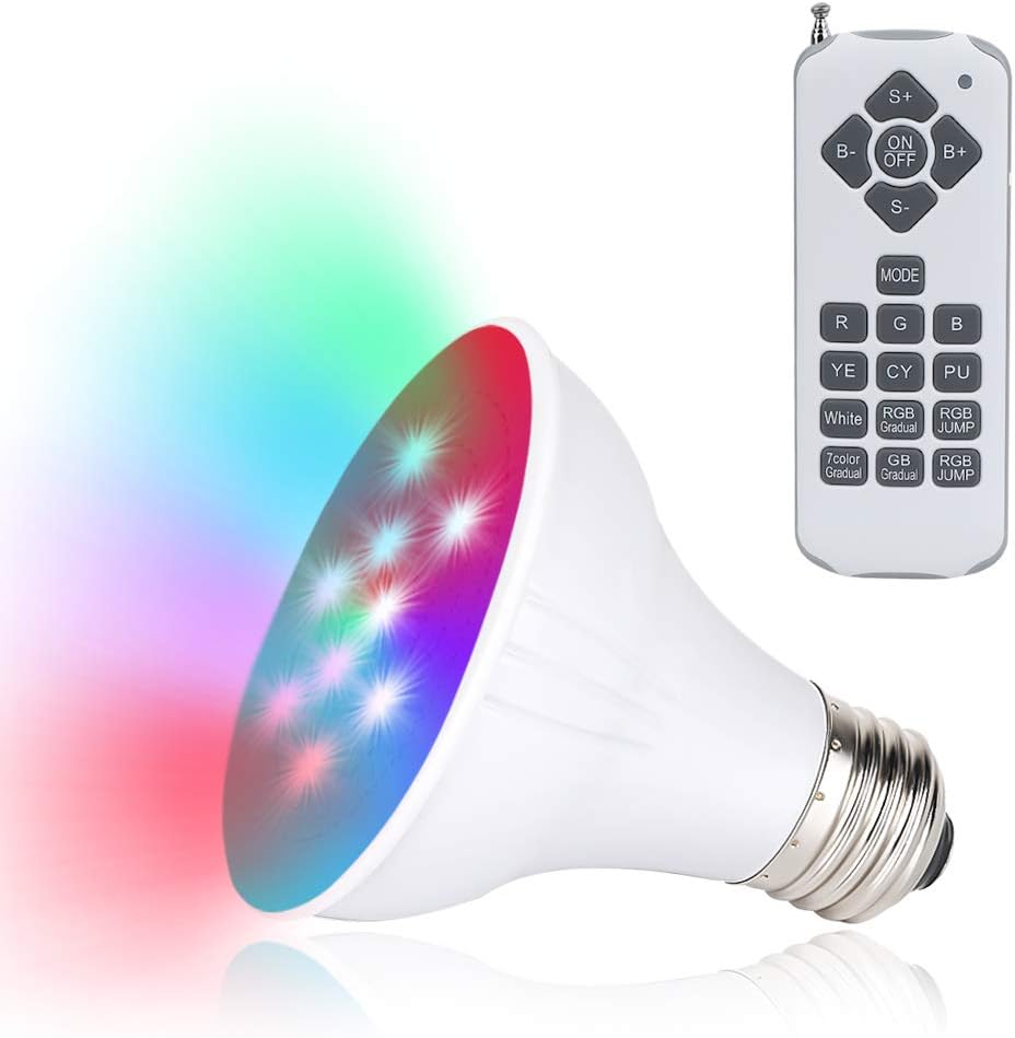 Amazon.com : COOLWEST 120V LED Spa Lights Bulb 12W RGB Multi Color LED ...
