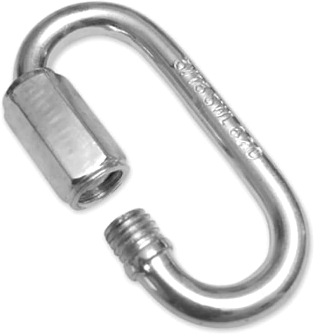 Amazon.com: Yardware etcetera Quick Links 3/16 inch Zinc Plated 24 Pack ...