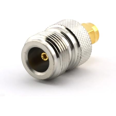 Amazon.com: DGZZI 2-Pack N Female to SMA Female RF Coaxial Adapter N to SMA Coax Jack Connector ...
