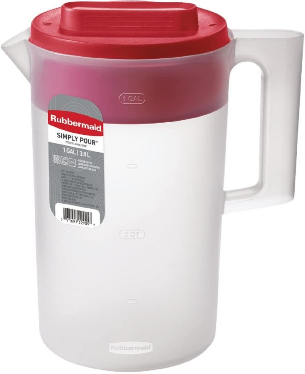 Amazon.com: Tupperware Impressions 1 Gallon Pitcher Navy Blue : Home ...