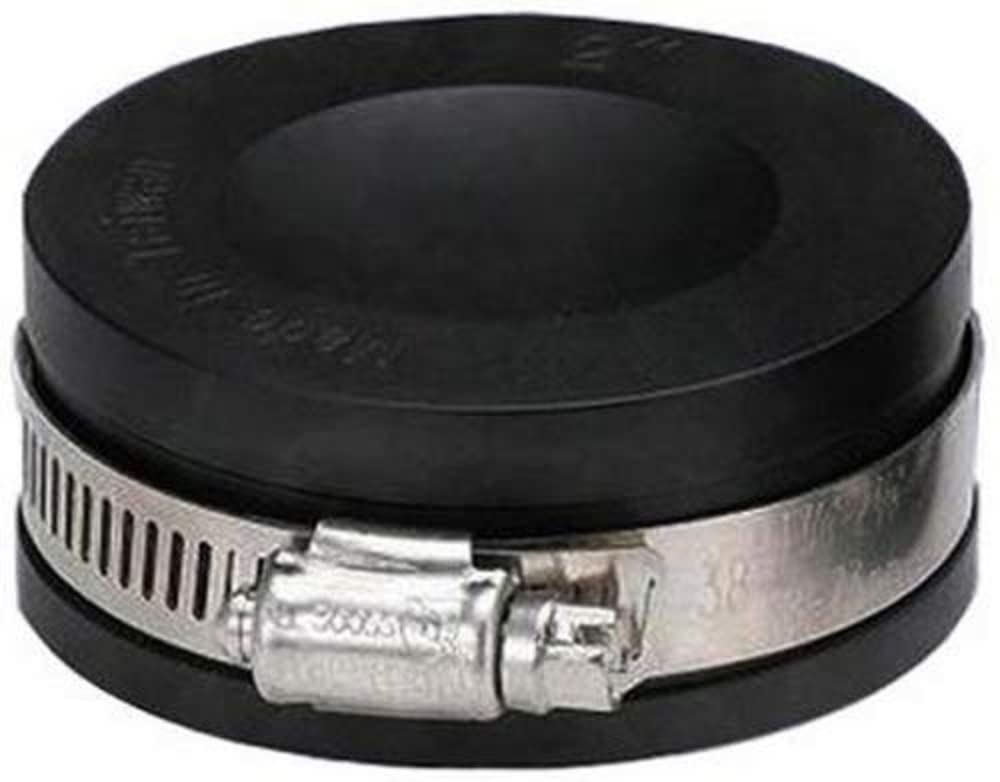 AquaForte PVC elastomer, flexible end cap, diameter 90 mm / 3 inches ...