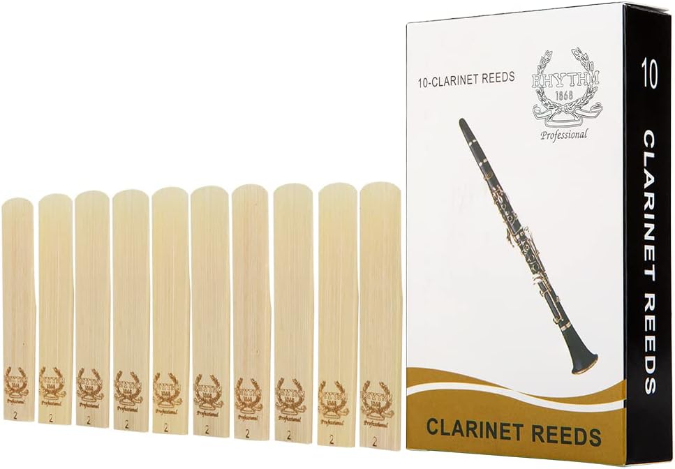 Amazon.com: Rhythm Clarinet Reeds Strength 2 ; Box of 10 : Musical ...