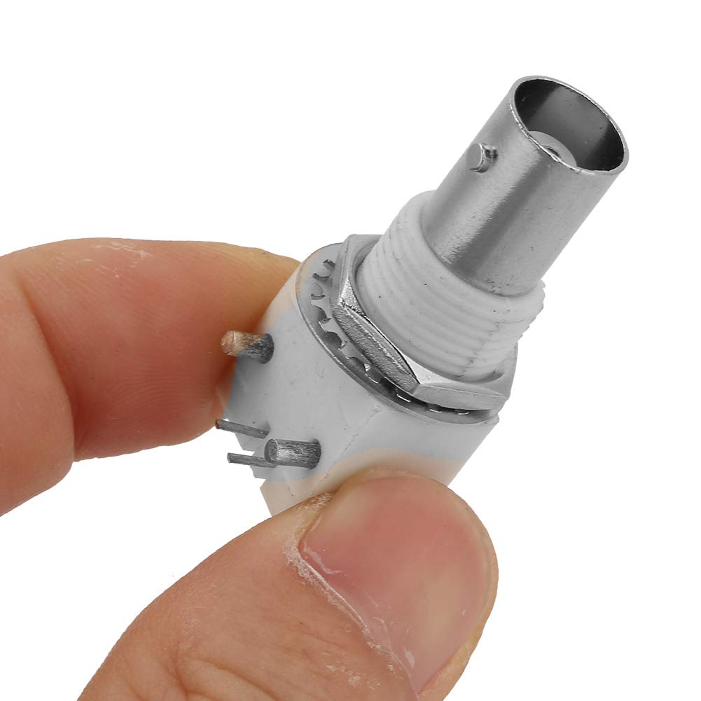 PCB Mount Connector 10pcs 90 Degree White PCB Mount BNC Connector Board ...