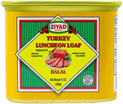 Amazon.com : Ziyad Brand Premium Turkey Luncheon Meat, Halal, Ready To ...