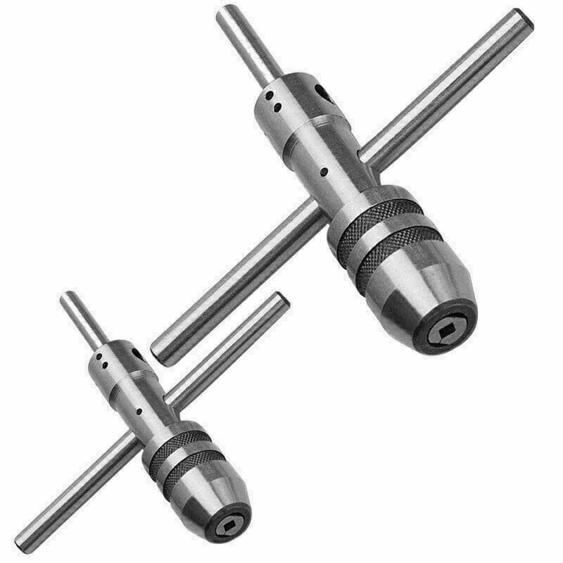 A New 2 Pcs Pilot Spindle Tap Wrench Capacity 1/16" Inch To 1/2" Inch ...