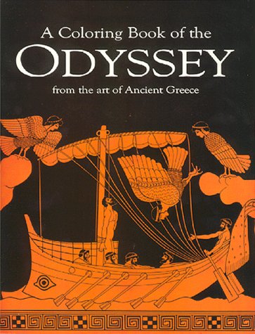 A Coloring book of the Odyssey from the art of Ancient Greece (Greek ...