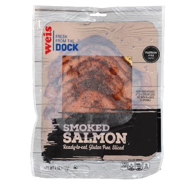 Amazon.com: Weis Fresh from the Dock, Pastrami Style Atlantic Salmon ...