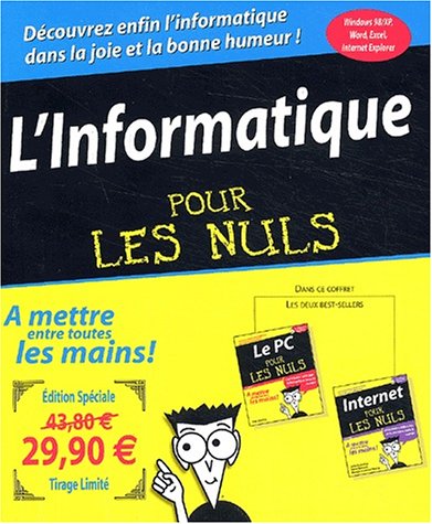 Amazon.fr - L'Informatique Pour Les Nuls Coffret 2 Volumes : Le Pc ...