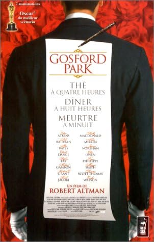 Gosford Park [VHS] : Scott Thomas, Kristin, Smith, Maggie, MacDonald ...