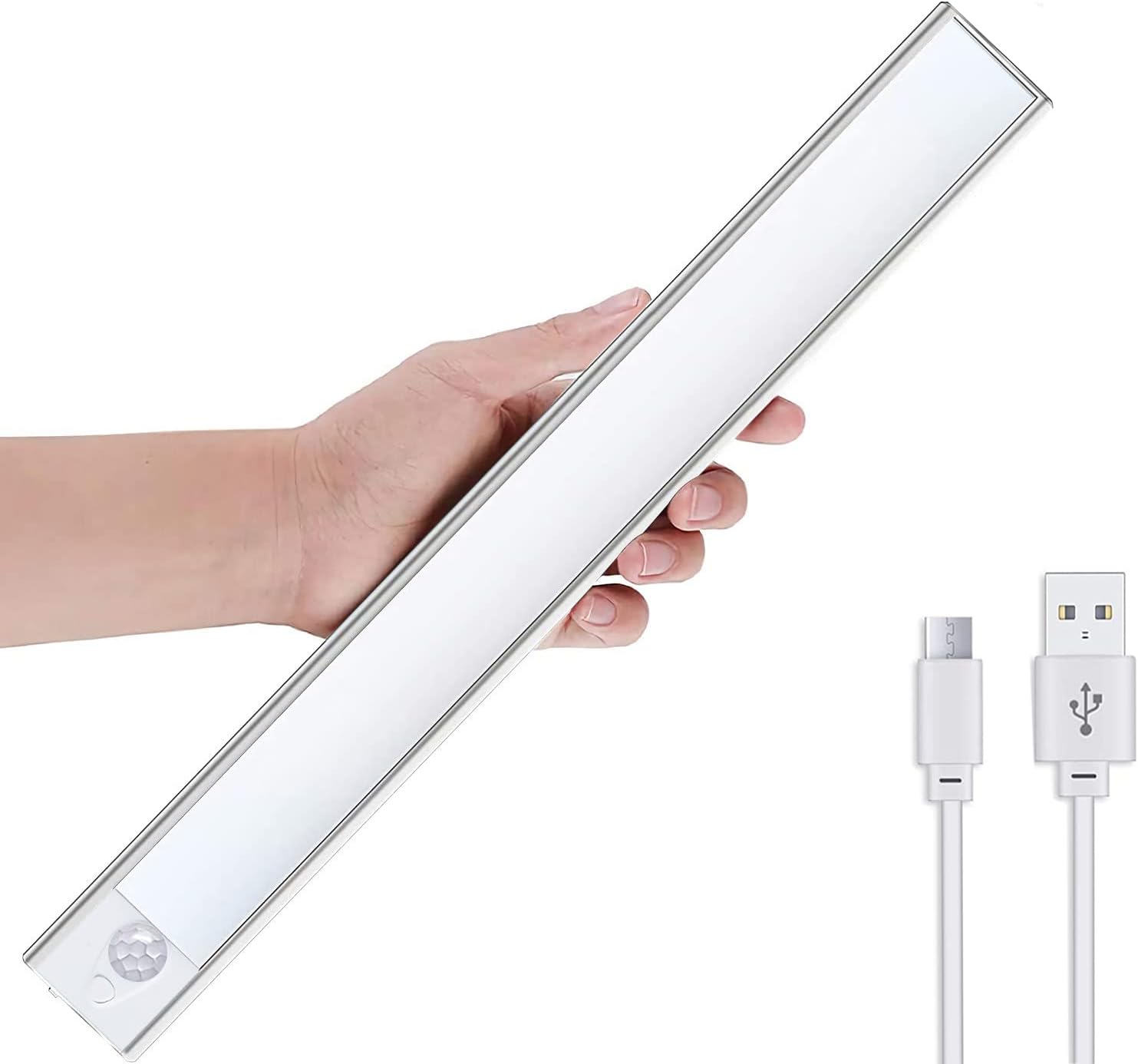 Closet Lights, Under Cabinet Lighting, LED 6000K Wireless USB ...