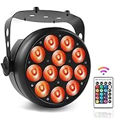 Amazon.com: U`King LED Par Lights DJ Stage Light Corded RGB 36 LED with ...