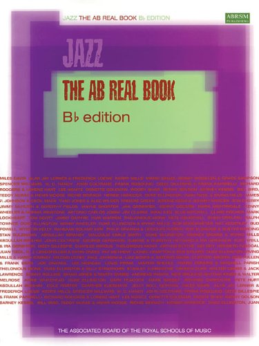 THE AB REAL BOOK B FLAT JAZZ EDITION BOOK: VARIOUS: 9781860964312 ...