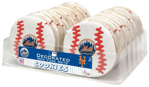 Amazon.com: Mets 24 Count Decorated Cookie Tray : Grocery & Gourmet Food
