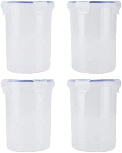 Amazon.com: Paint Containers, 1000ml Airtight Transparent Plastic Paint ...