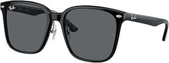 Ray-Ban RB2206D Sunglasses Bundle: RB 2206D 901/87 Black Dark Grey and ...