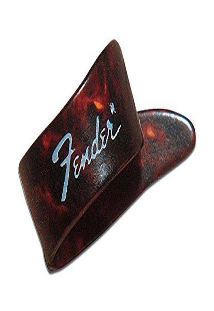 Amazon.com: Fender Thumb Guitar Picks, Tortiose Shell, Medium, 3-Pack