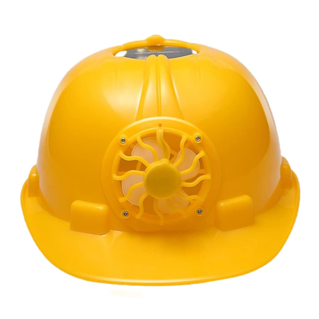 Buy NOPEILVI Industrial Safety Helmet with Solar Cooling Fan ...