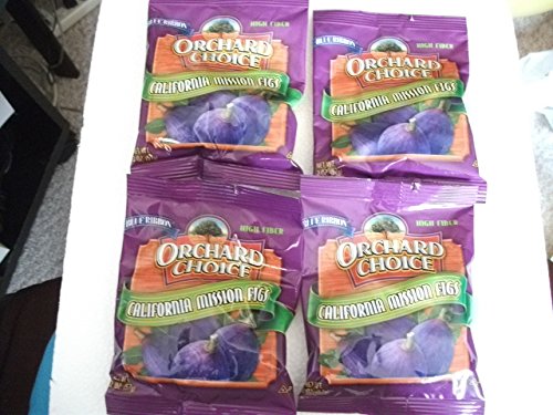 Amazon.com: Orchard Choice California Mission Figs (4) Four Snack Bags ...