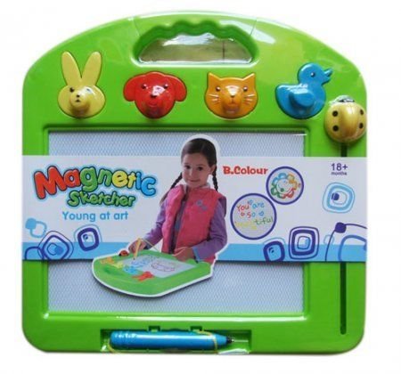 Magnetic Sketcher Magic Slate SKETCHPAD Drawing Board Toy for Kids ...