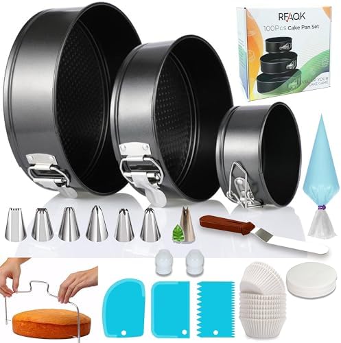 Amazon.com: Cake Decorating Supplies,493 PCS Cake Decorating Kit 3 ...