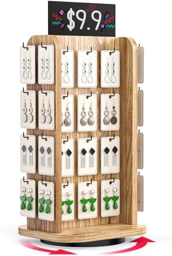 Amazon.com: Ausalivan Earring Holder Organizer,Jewelry Display Stand ...