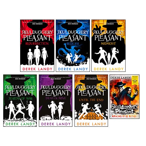 Amazon.com: Skulduggery Pleasant Series (10-15) Plus World Book Day 7 ...