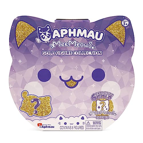 Snapklik.com : Aphmau Mystery MeeMeow Figure Multi Pack Gold Collection