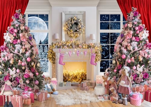 Amazon.com : CYLYH 8x6ft Christmas Photography Backdrops Child ...
