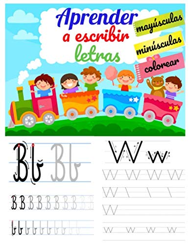 Aprender A Escribir Letras: libro de Escritura Para Aprender El ...