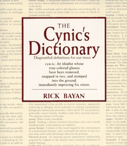 Buy The Cynic's Dictionary Book Online at Low Prices in India | The ...