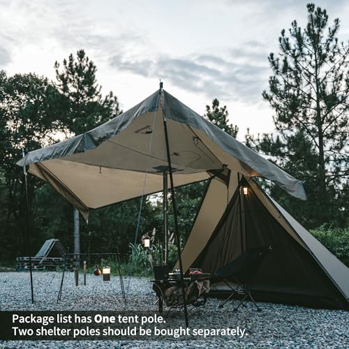 Naturehike Pyramid Teepee Ridge Tent - 2 Person Camping Tent with Stove ...