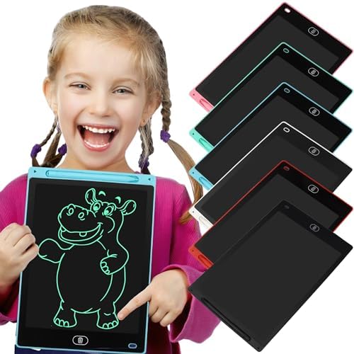 Amazon.com: 6Pack LCD Writing Tablet for Kids 10Inch Drawing Tablet ...
