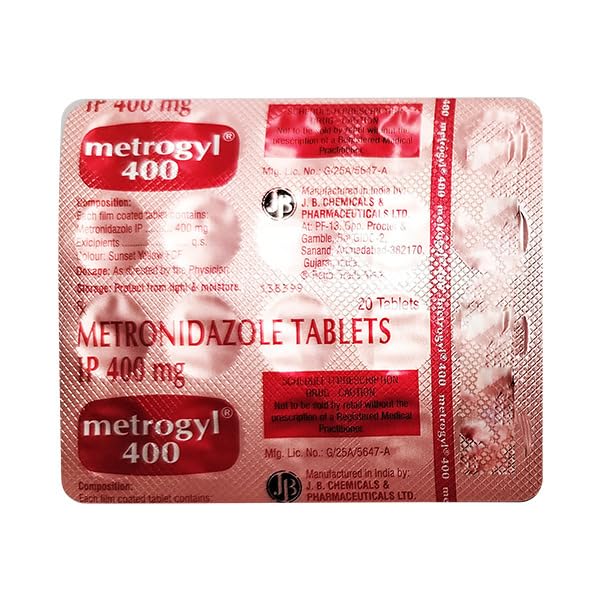 Metrogyl 400 - Strip of 20 Tablets : Amazon.in: Fashion