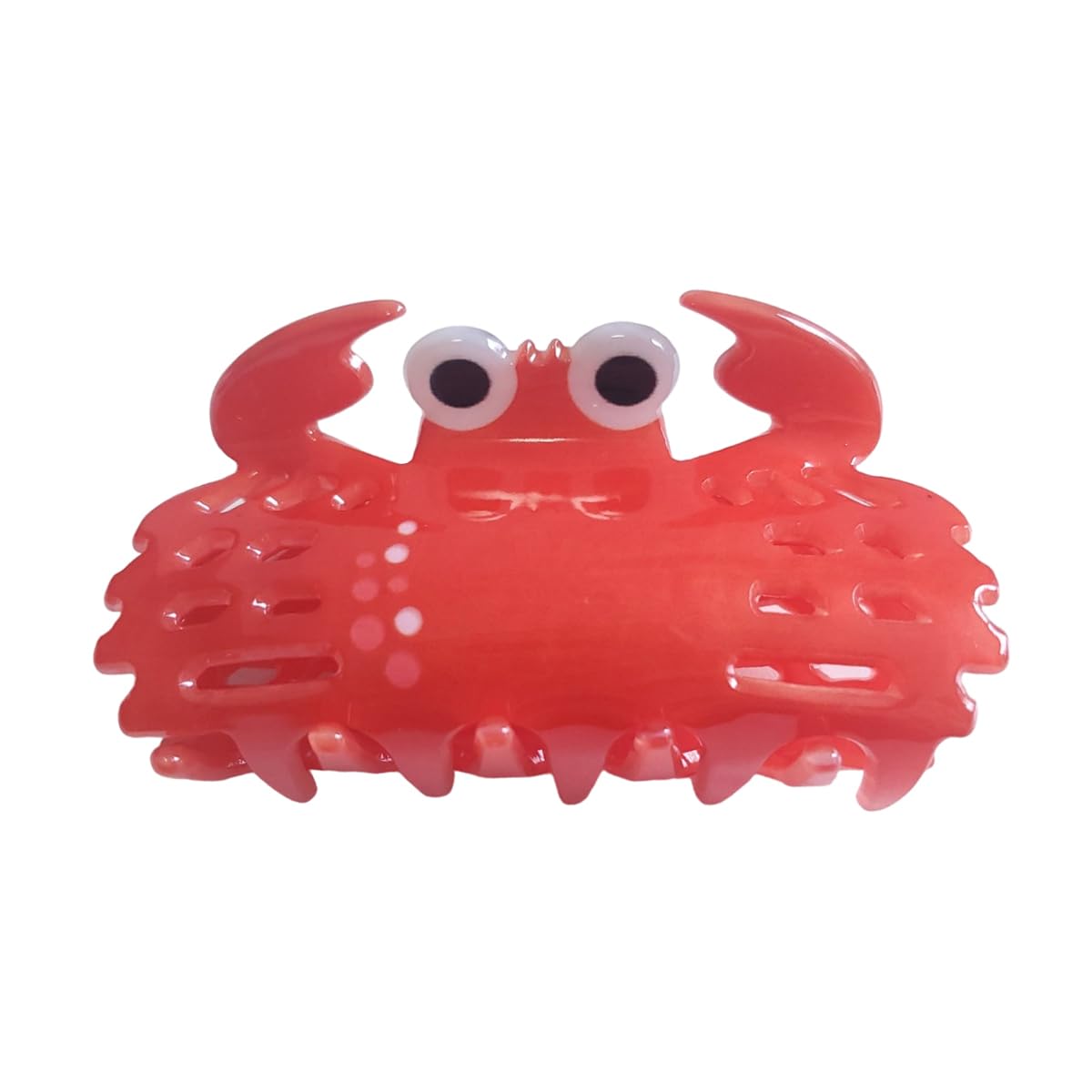 Amazon.com: Red Crab Hair Clip,Acrylic Claw Clips,Hair Clips for Women ...