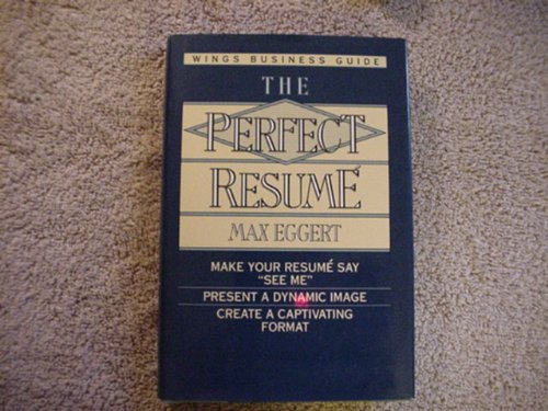 The Perfect Resume (Wings Perfect Business Guides): Sharman, David ...